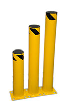 Round Steel Bollards On Hassel Material Handling Co.