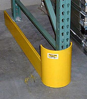 End of Aisle Rack Guards On Hassel Material Handling Co.