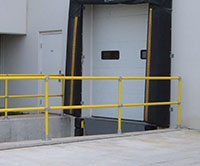 Modular Hand Rail On Hassel Material Handling Co.