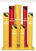 Item # BL12426.5040Y, Standard Round Bollard On Hassel Material ...